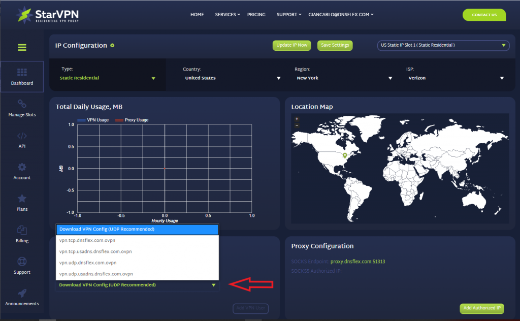 Windows 10 OpenVPN Configuration - StarVPN